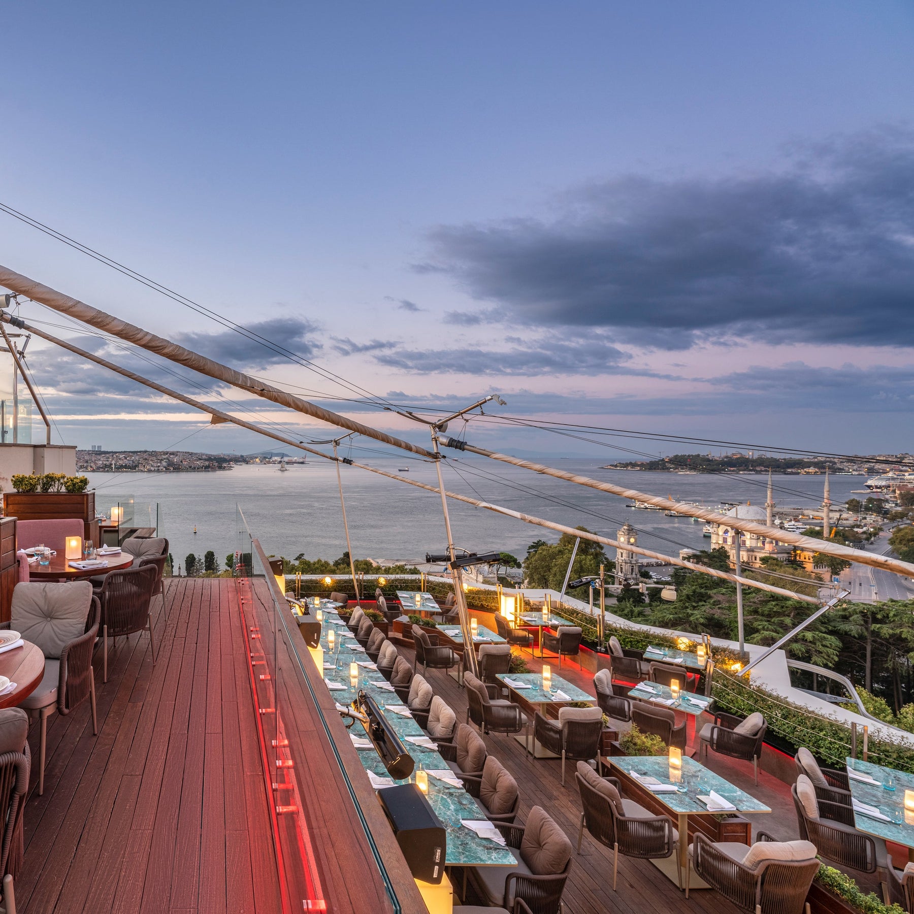 16 Roof Chef's Tasting Menu | Fine Dining Experience with Bosphorus View
